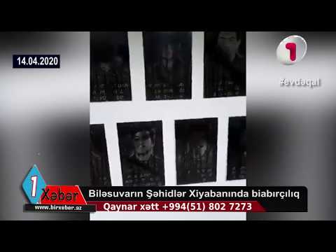 Biləsuvarın  Şəhidlər Xiyabanında biabırçılıq...