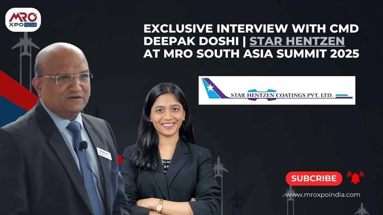 Exclusive Interview with CMD Deepak Doshi | Start Hentzen at MRO South ...