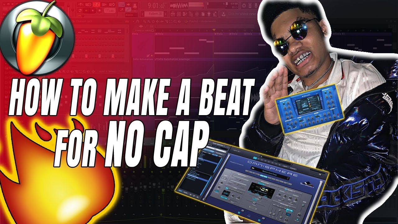 How To Make A Beat For No Cap | Making A Beat In FL Studio Tutorial ...