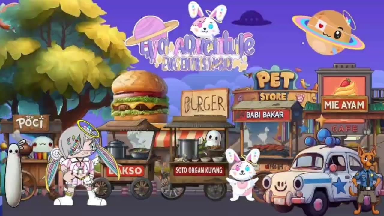 Eva Adventure: Evasentris World (Fanmade Game made by UNITY 2D) - YouTube