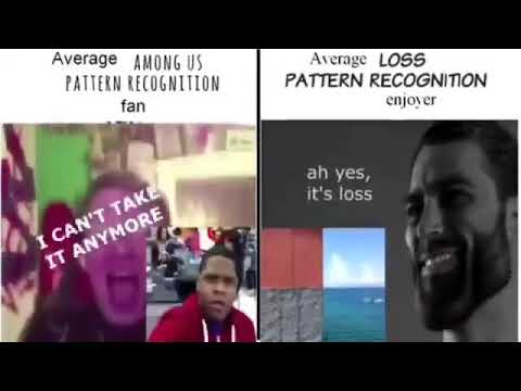 Average among us pattern recognition fan vs Average loss pattern ...