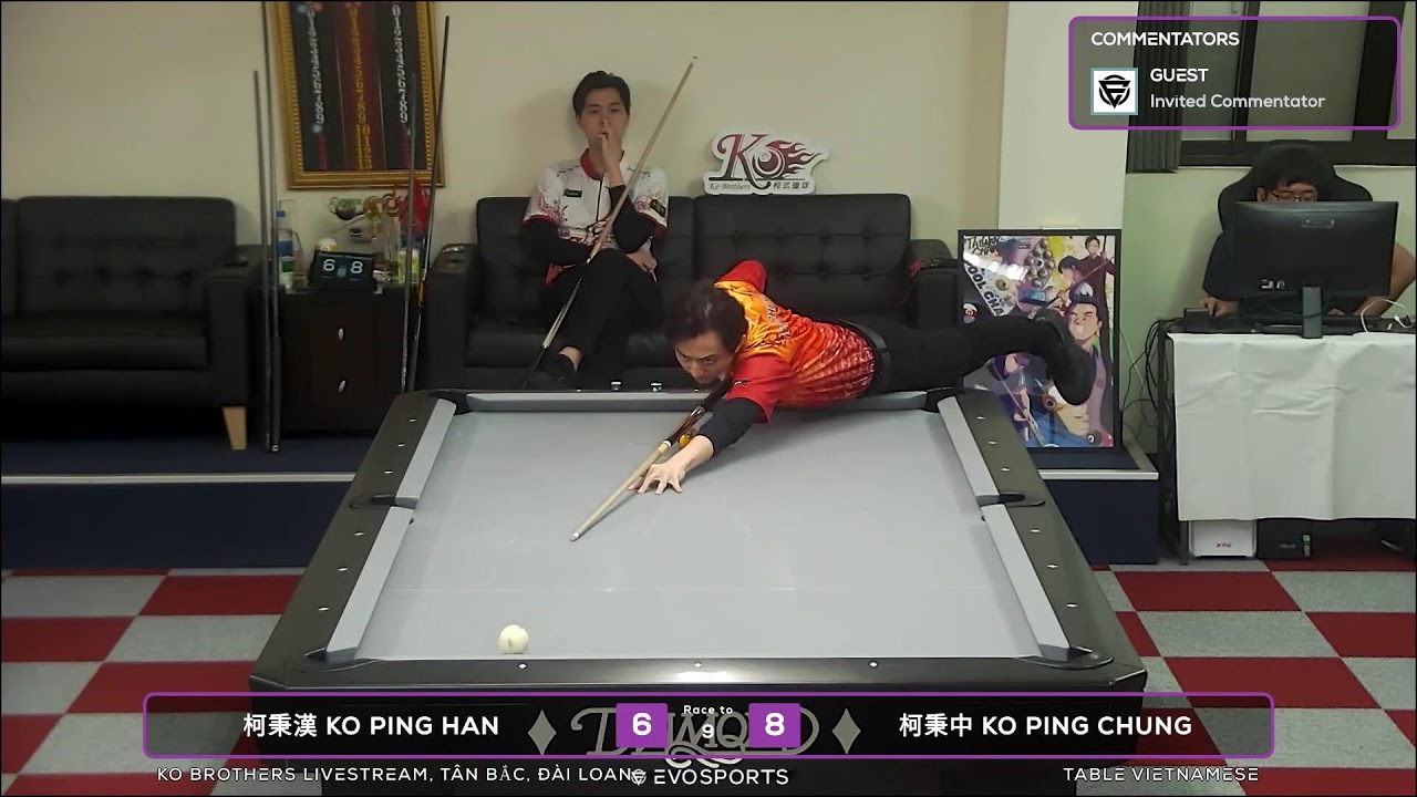 柯秉漢 KO PING HAN vs 柯秉中 KO PING CHUNG - KO BROTHERS LIVESTREAM - TABLE ...