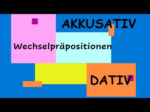 Wechselpräpositionen / Akkusativ-Dativ