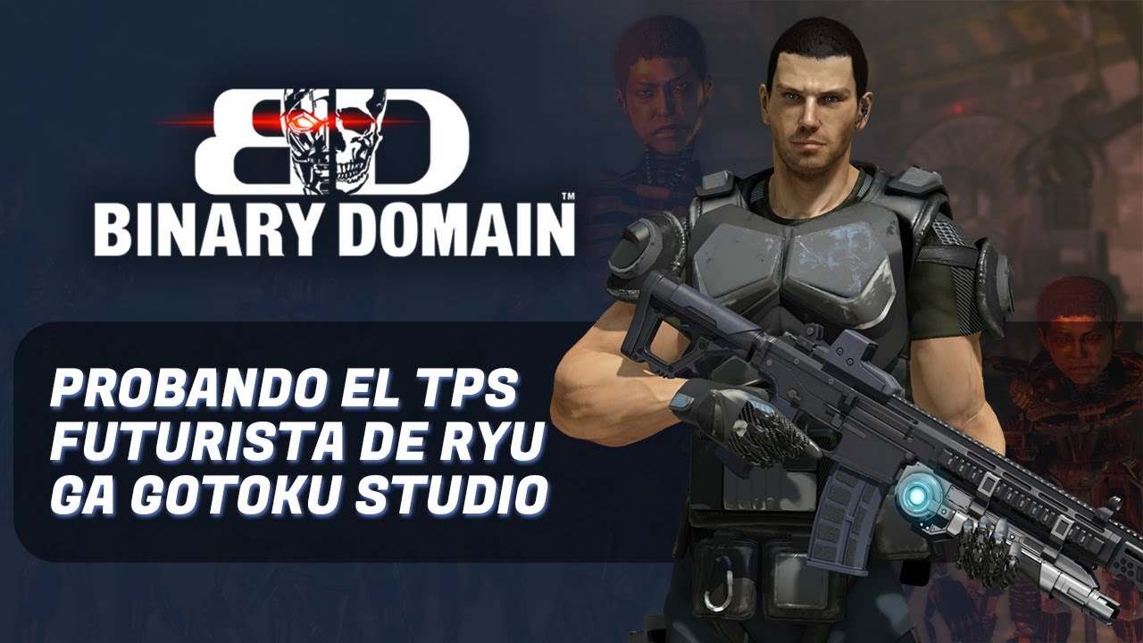DESCUBRIMIENTO‼️ Probando Binary Domain, el TPS de Ryu Ga Gotoku Studio ...