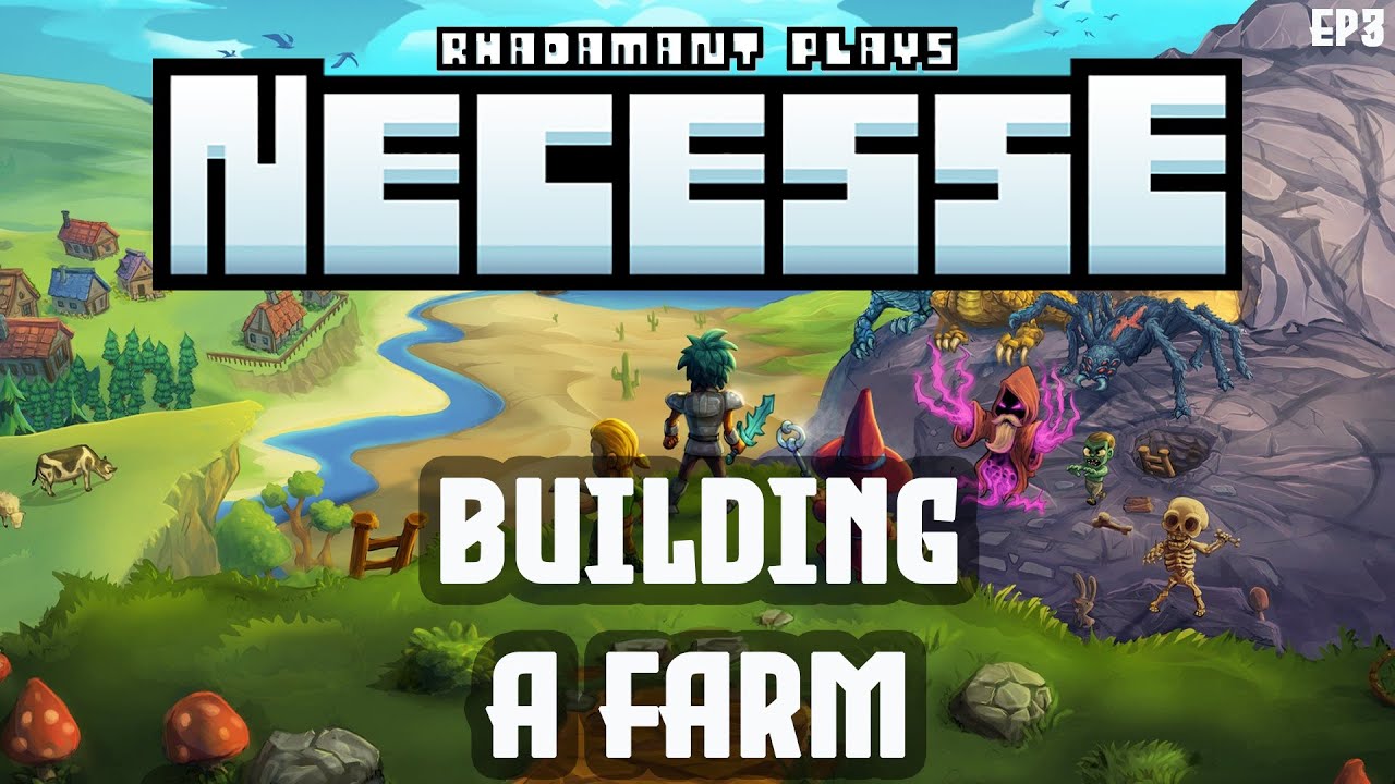 Building a Farm in Necesse - a Tutorial & Let's Play // EP3 - YouTube