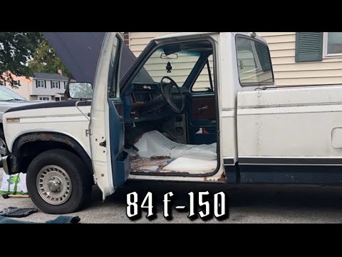 CARS AND CHAOS Reassembling 84 F150 XLT interior - YouTube