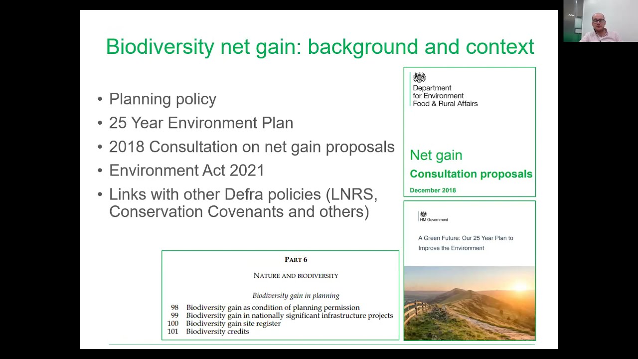 PAS event for councillors - Defra Biodiversity Net Gain (BNG ...