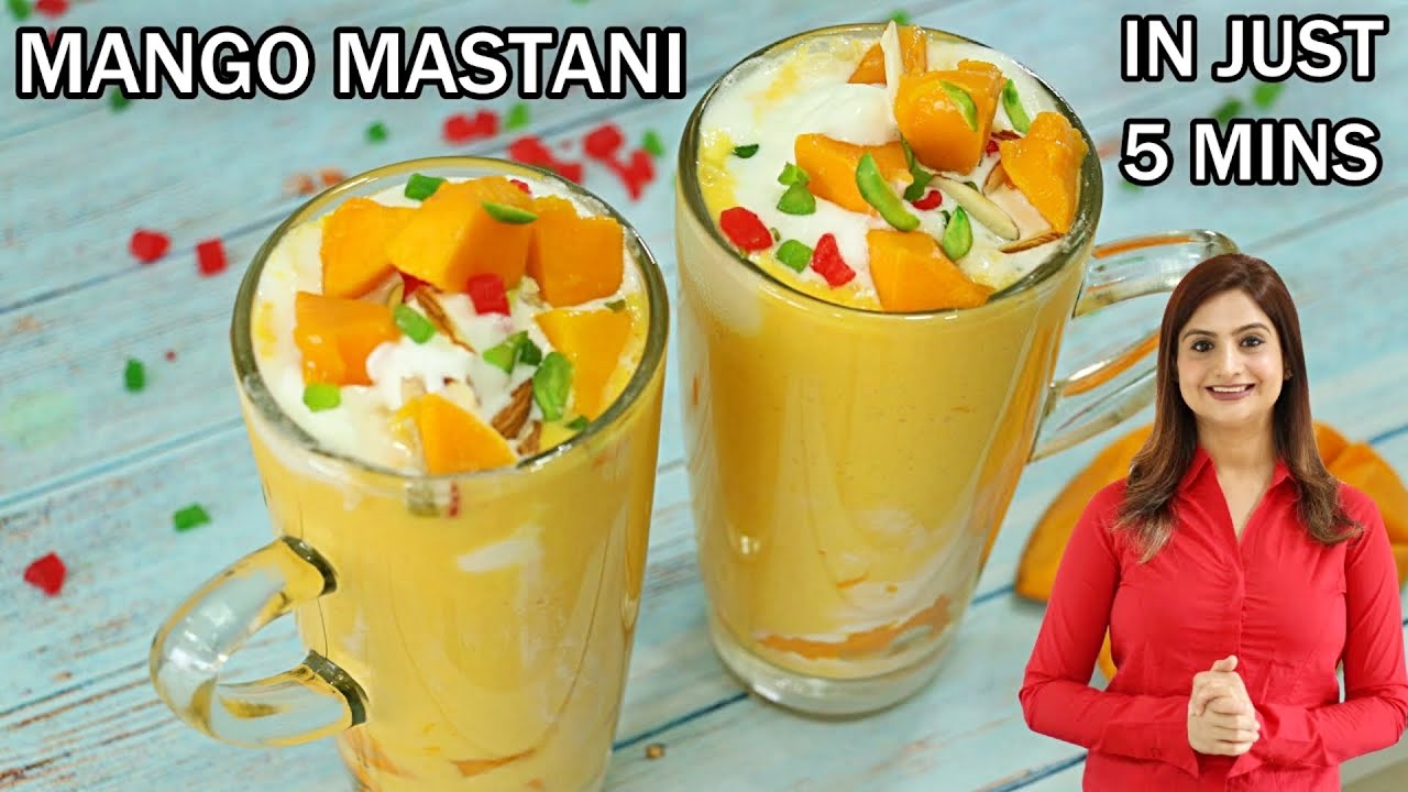 Mango Mastani in Just 5 mins - How To Make Pune's Famous Mango Mastani ...