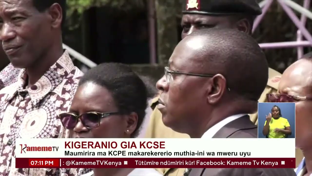 Kameme Tv Live || Kameme Matuuraini 7PM - YouTube