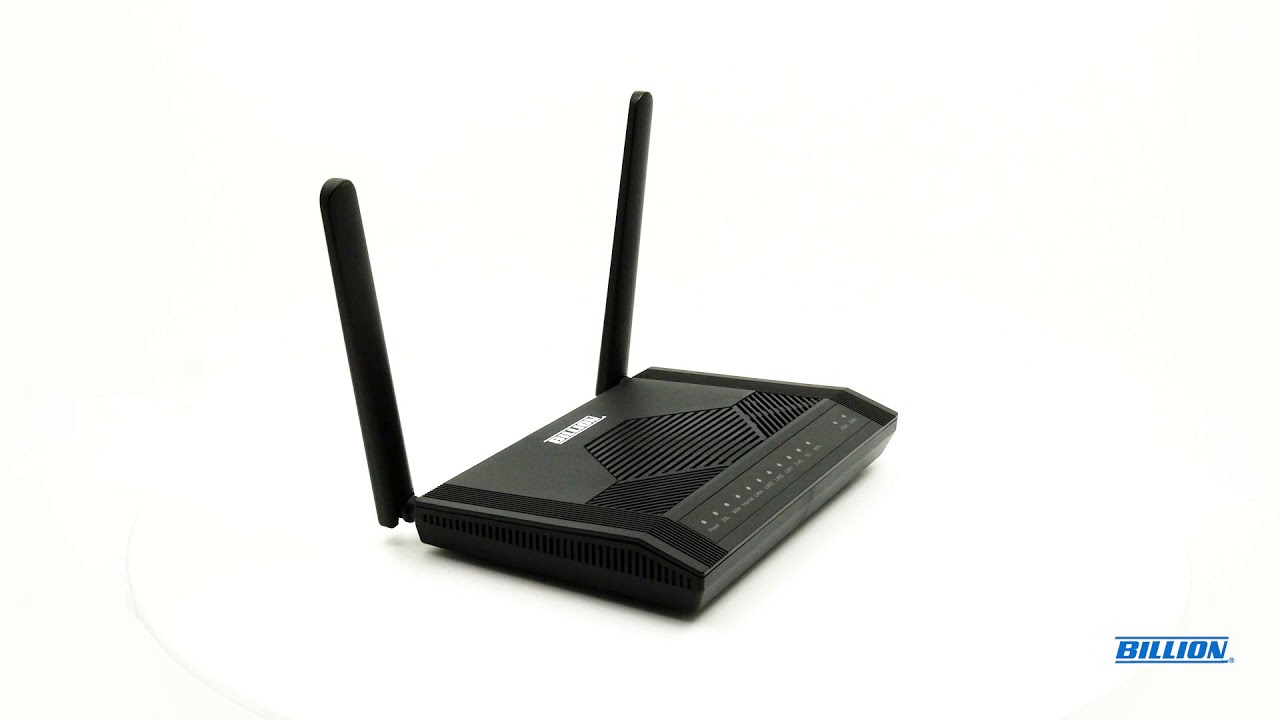 LTE Dual SIM Dual Band Wireless VoIP VPN Router BiPAC 8200AXL - YouTube