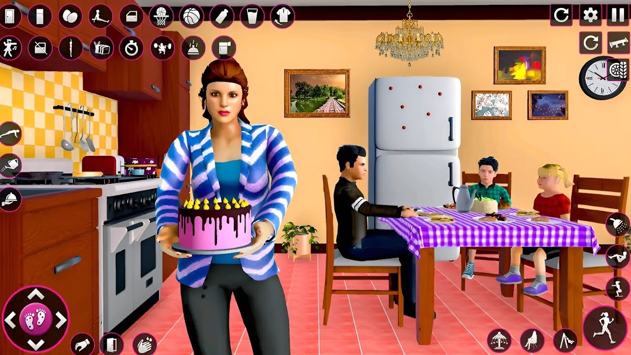 Wife Simulator 3D Mom Games - Android Gameplay (Part 1) - YouTube