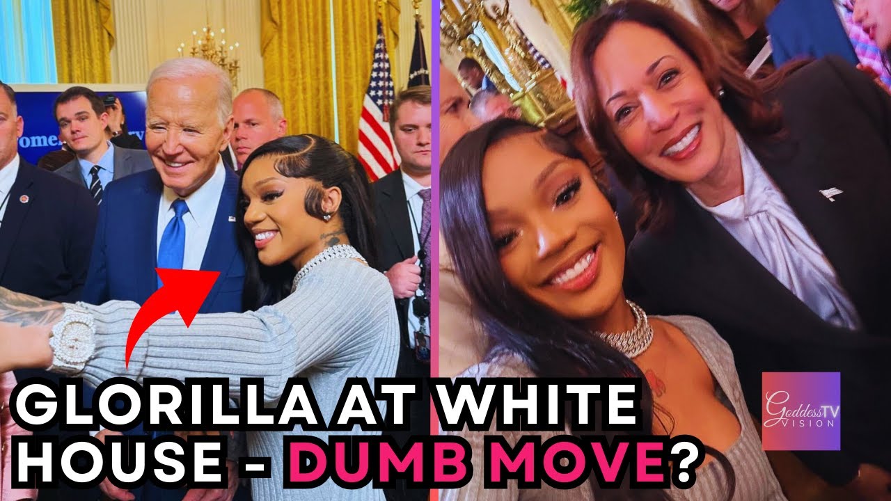 Glorilla VISITS The White House - Was It A DUMB MOVE? 🤔💖🗽 - YouTube