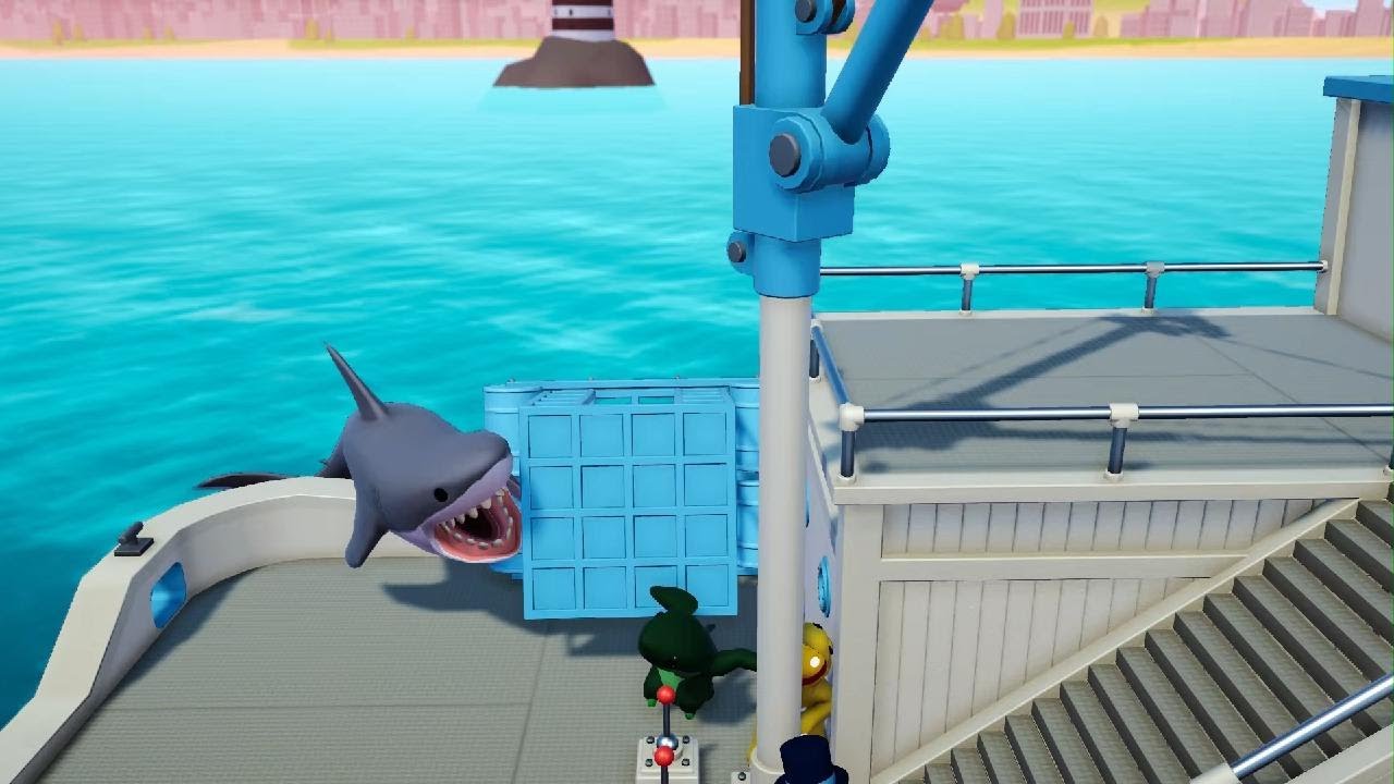 Gang Beasts Trawler online play - YouTube