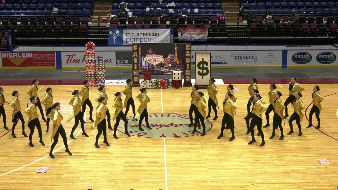 HOWELL VARSITY @ MID AMERICAN POMPON HIP HOP & HIGH KICK 2019 - YouTube
