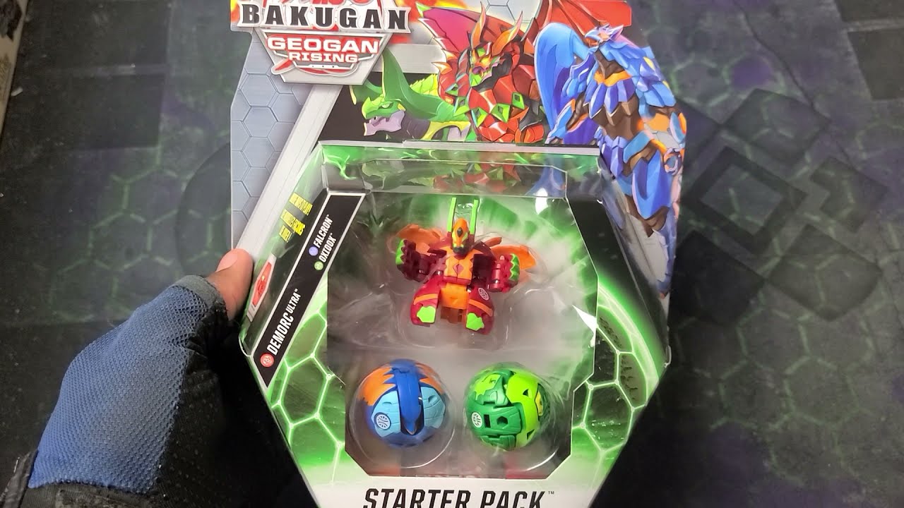 NEW BAKUGAN GEOGAN RISING PYRUS DEMORC ULTRA 3-PACK UNBOXING! - YouTube
