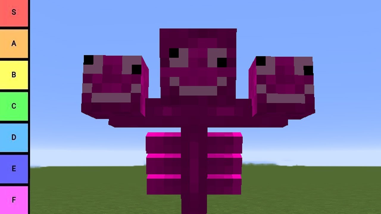 Ranking the weirdest Minecraft mobs - YouTube