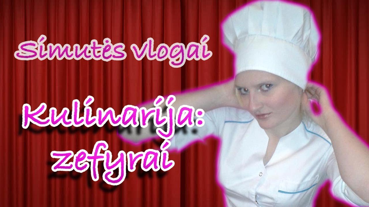 Simutės vlogai: Kulinarija Zefyrai - YouTube
