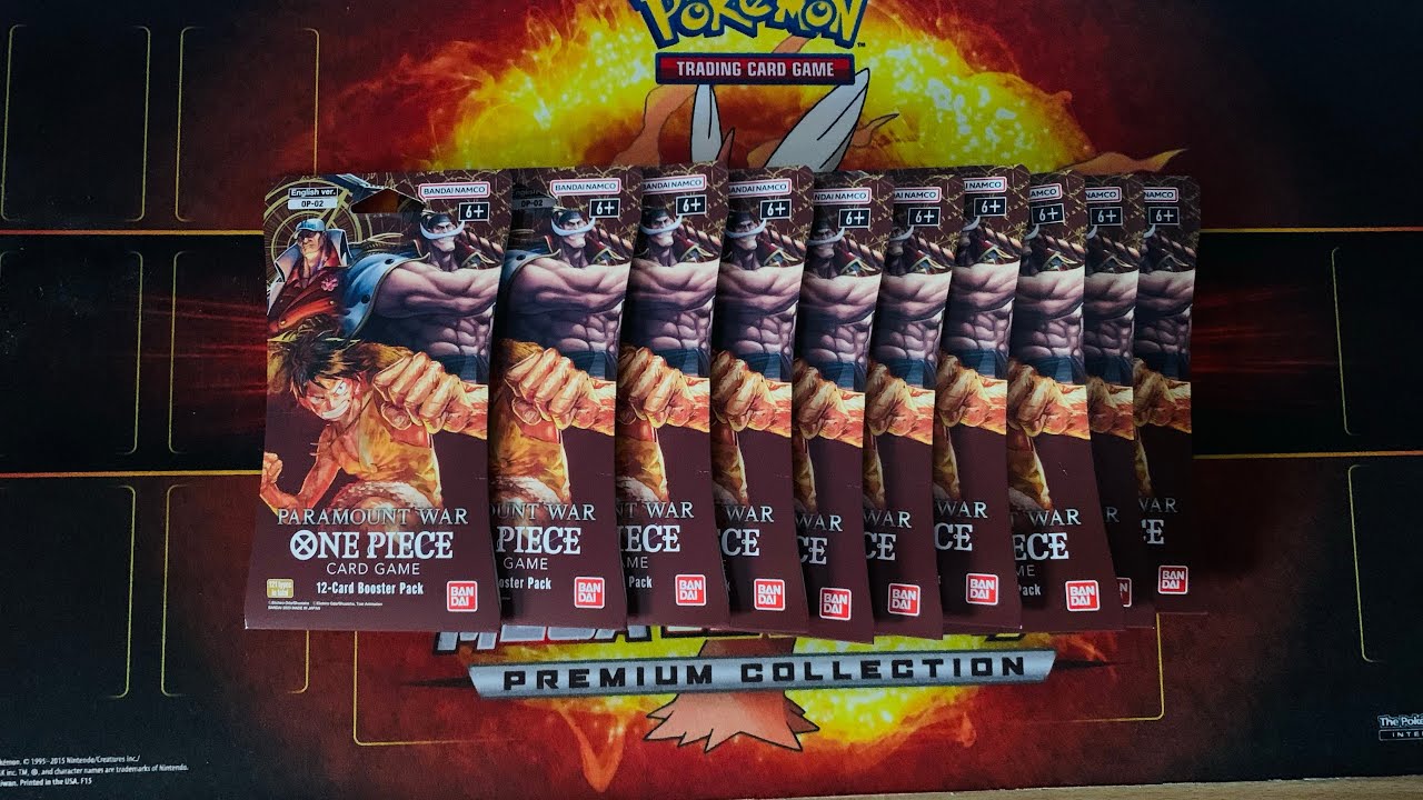 STACKED!! One Piece OP02 Paramount War Booster Pack Opening - YouTube