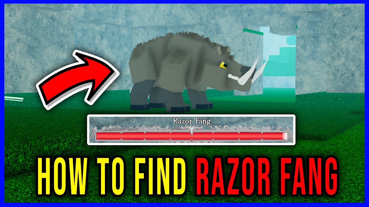 RAZOR FANG BOSS LOCATION - HOW TO FIND [RUNE SLAYER] - Roblox - YouTube