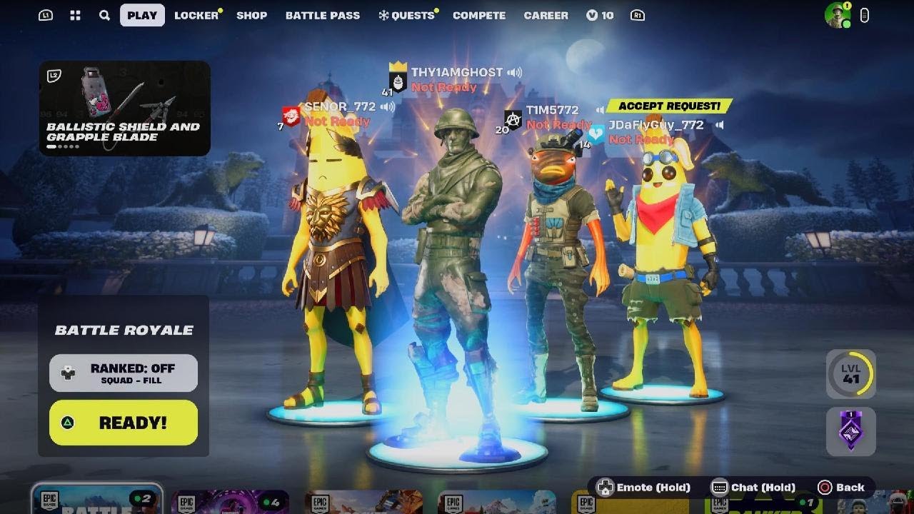 Fortnite Victory Royale with Plastic Patroller Builds Battle Royale ...