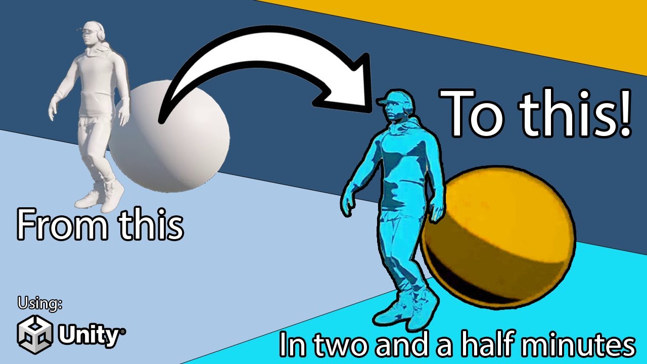 Simple Toon Shader With Textures Using Shader Graph Unity Youtube 7548