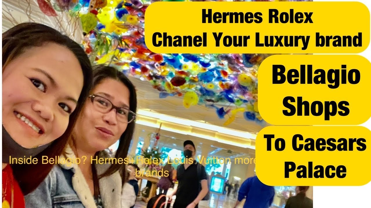 What Can You Find Inside Bellagio Shopping Center ~ Walking From ...