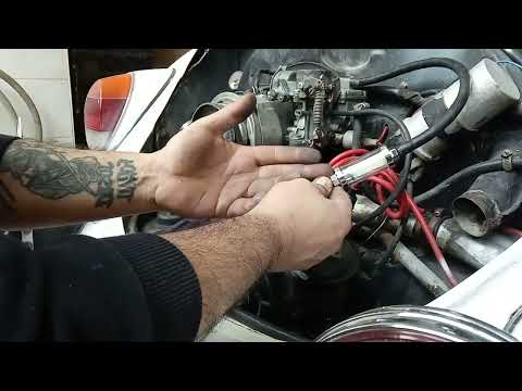 VW BEETLE-BUG-VOSVOS-TOSBAĞA benzin hortumları ve benzin filtre montaj dikkat edilmesi gereken nokta