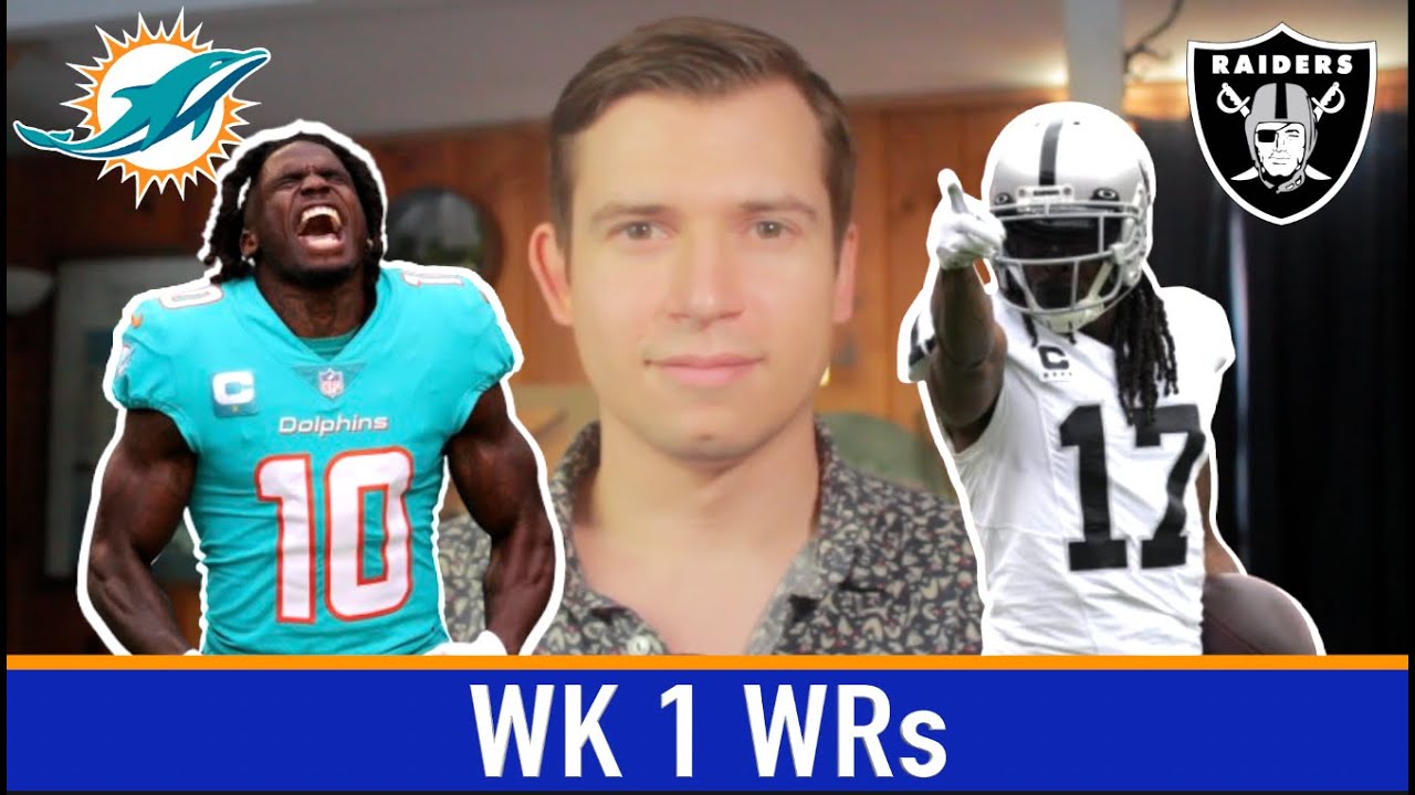 Week 1 Wide Receiver Rankings (Top 60) | 2024 Fantasy Football - YouTube