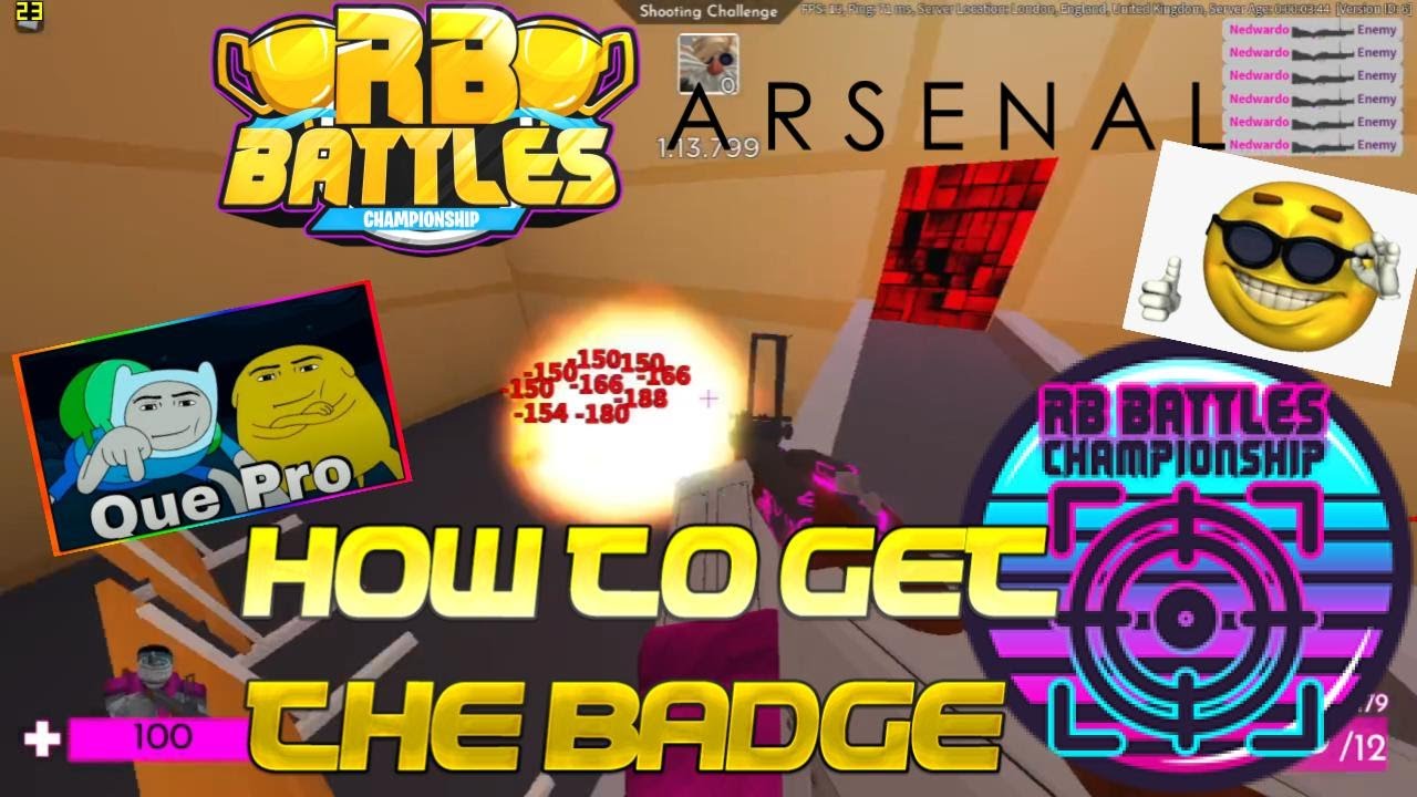 How to beat the RB Battles Arsenal Challenge! - YouTube