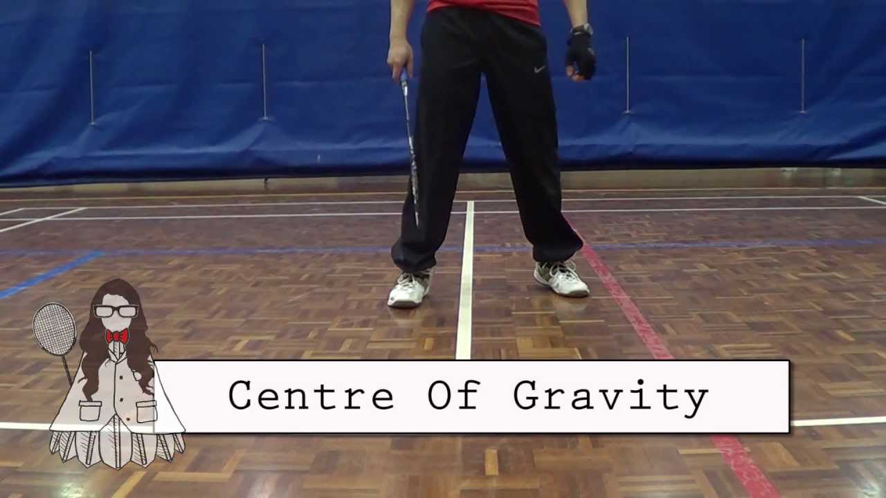 Badminton Science: Centre Of Gravity - YouTube