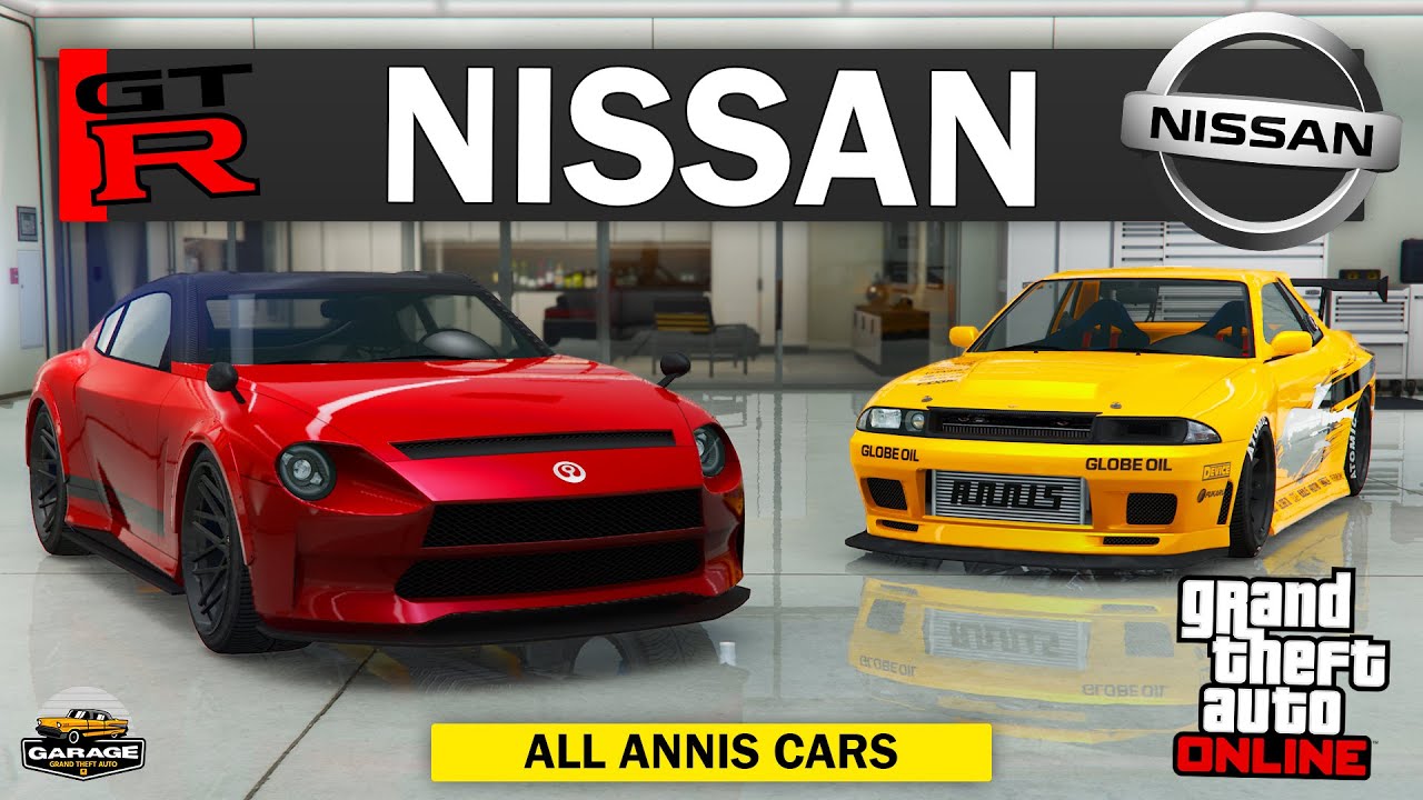 Every NISSAN / Annis Car in GTA 5 Online [14+ Cars RANKED] - YouTube