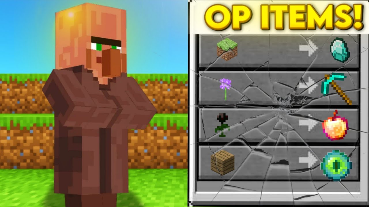 minecraft, But villager Trade Op Structure... - YouTube