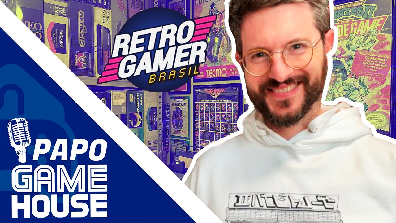 Papo GameHouse #07 - Coleção de Games Retro. Convidado Especial Luis ...