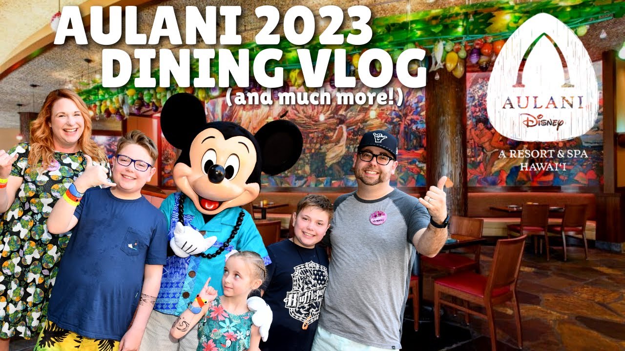 Aulani 2023: Disney's BEST Character Dining Experience, Dining ...