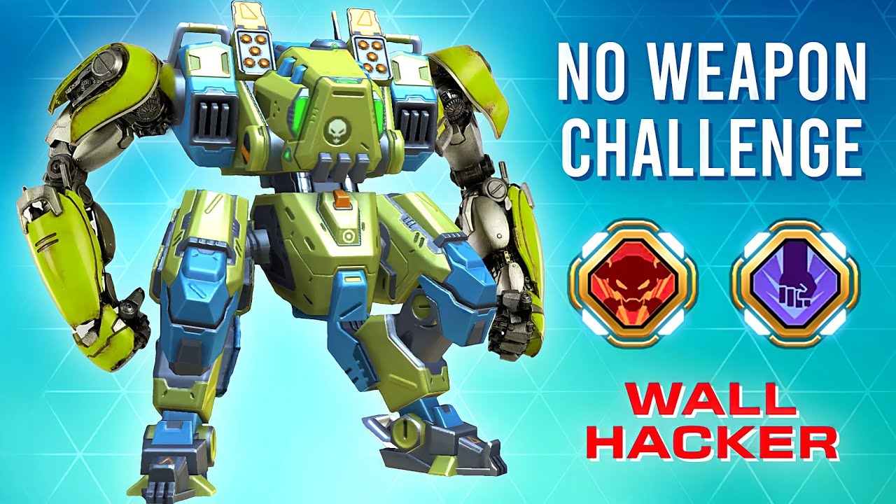 Wall Hacker - Gatecrasher No Weapon Challenge - Mech Arena - YouTube