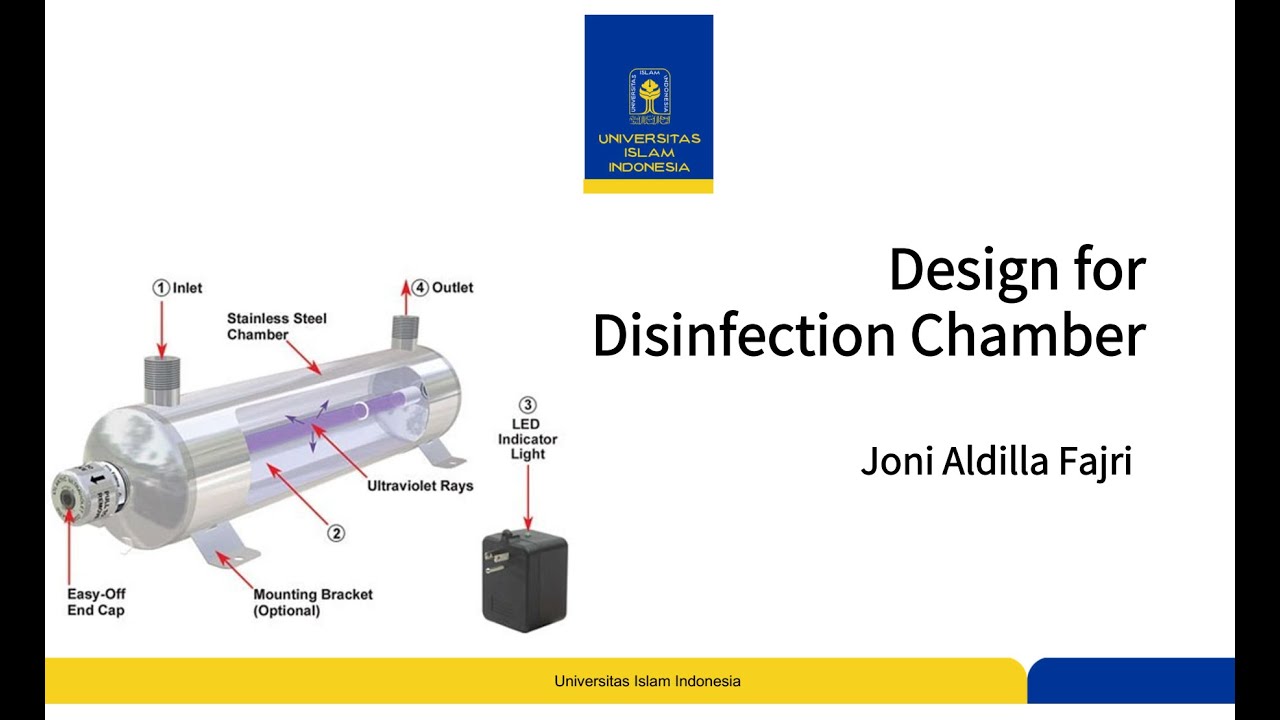 Disinfection Chamber Design - YouTube