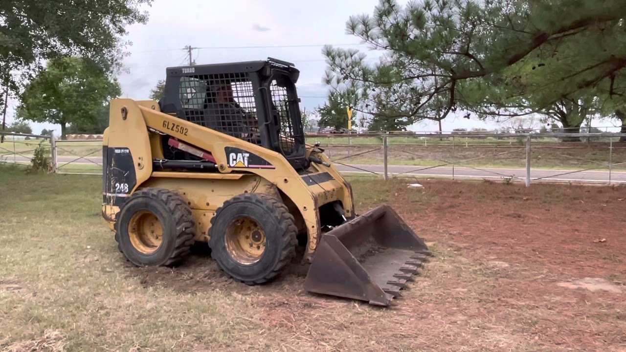 #13. Cat 248 Skid Steer - YouTube