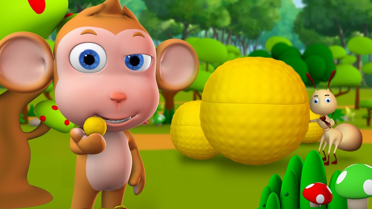 Laddu - Monkey and Ants Telugu Story | లడ్డూ - కోతి మరియు చీమలు కధ 3D ...