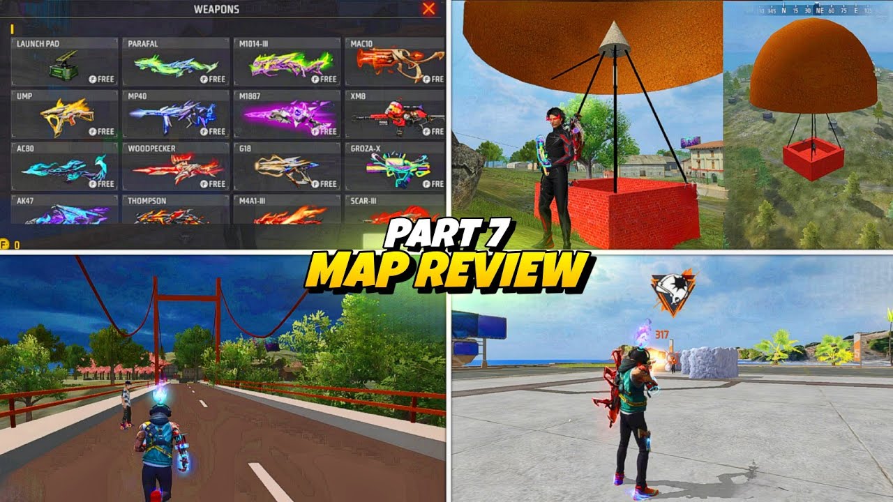 Craftland Map Review Part 7 | Freefire SacSo - YouTube