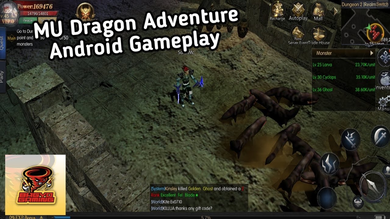 MU Dragon Adventure Gameplay - YouTube