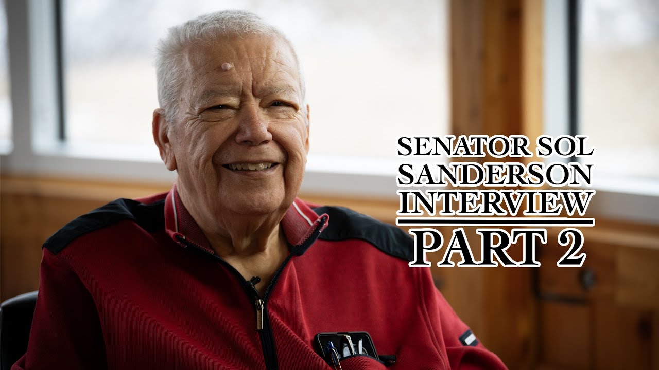 Senator Sol Sanderson Interview PART 02 - YouTube