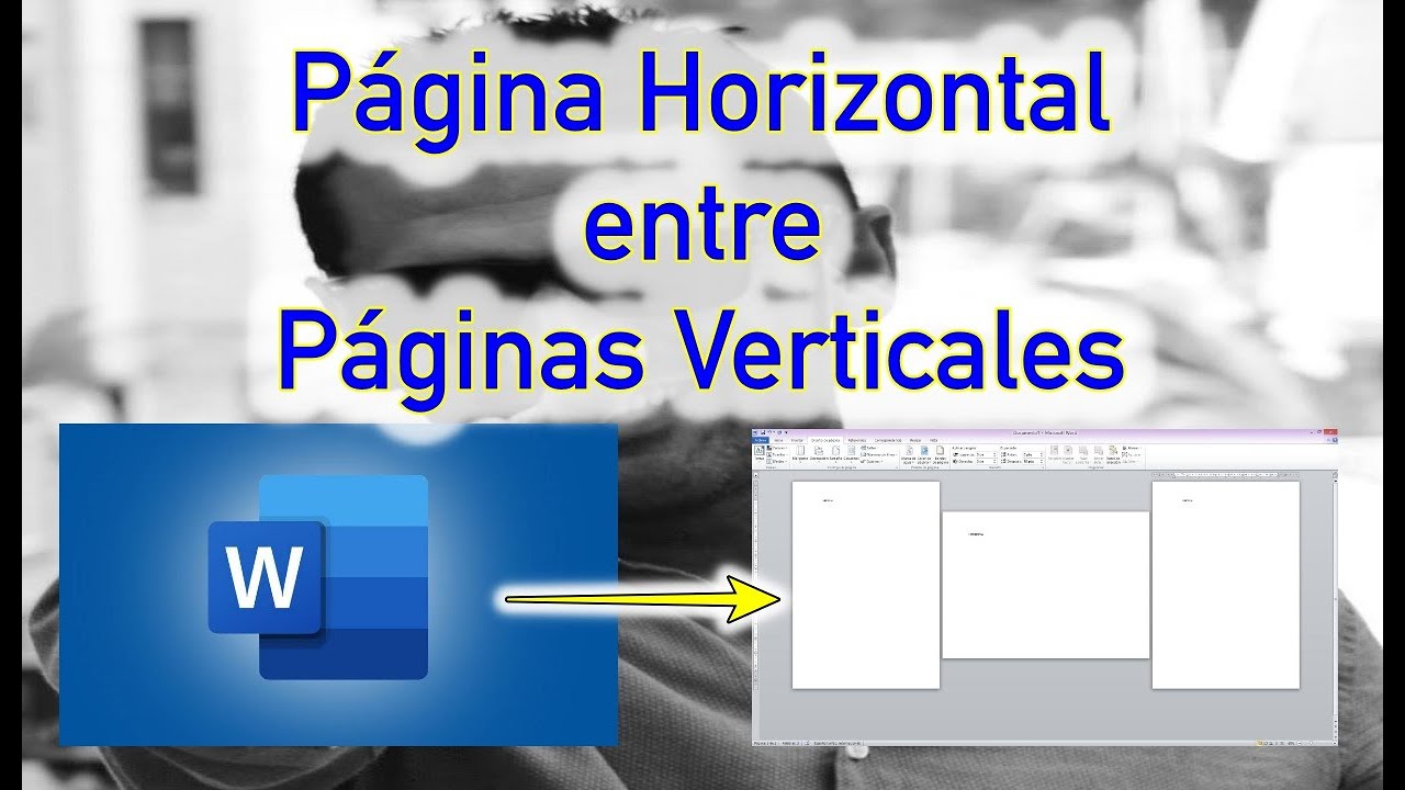 Aprender cómo orientar una sola página horizontal en un documento Word ...
