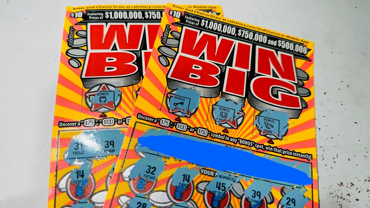 WINNER OR BUST? $10 WIN BIG CALIFORNIA LOTTERY SCRATCHERS SCRATCH OFF ...