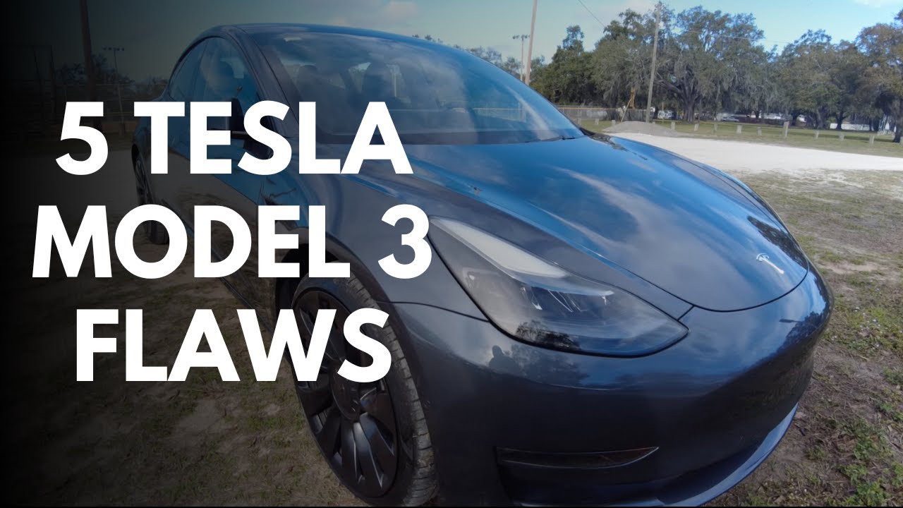 Top 5 Tesla Model 3 Flaws after Two Years of Ownership - YouTube