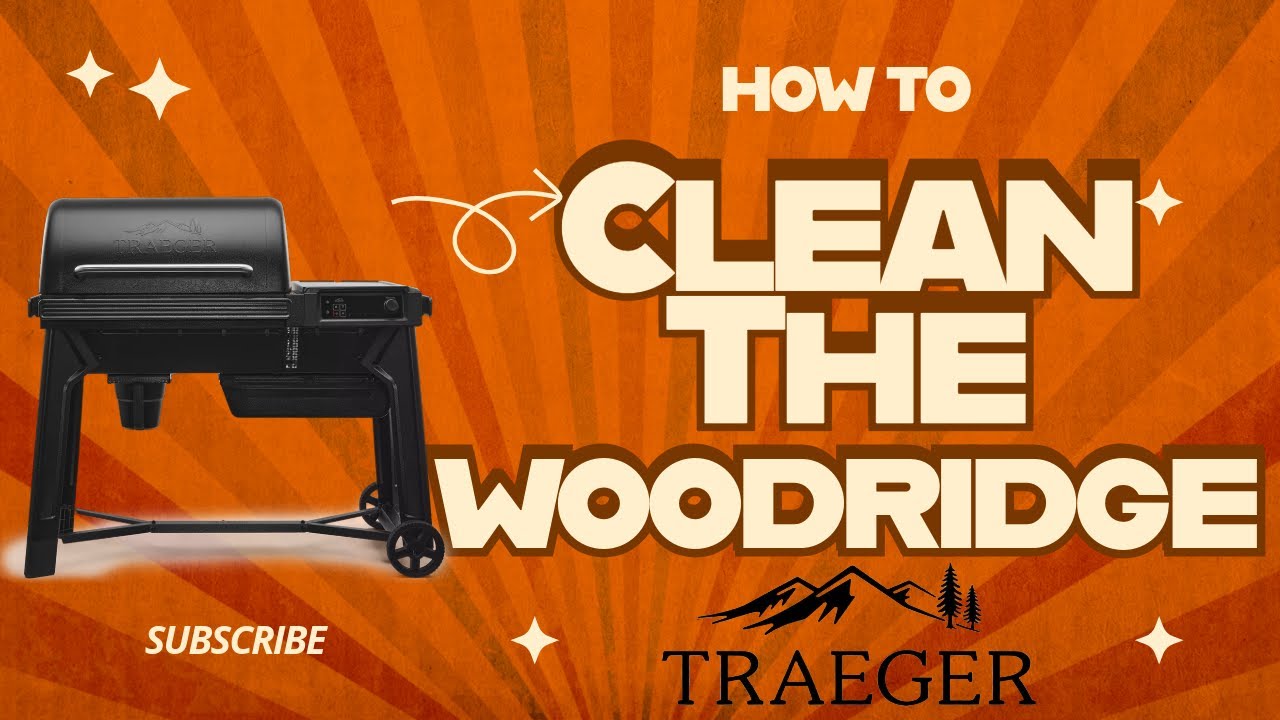 How to Clean the Traeger Woodridge Pellet Grill and Smoker - YouTube