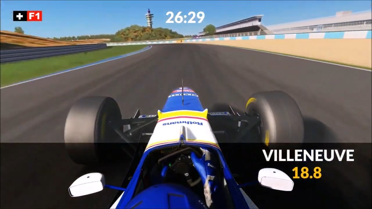 F1 1997 Williams-Renault FW19 V10 OnBoard Engine Sounds - Assetto Corsa ...