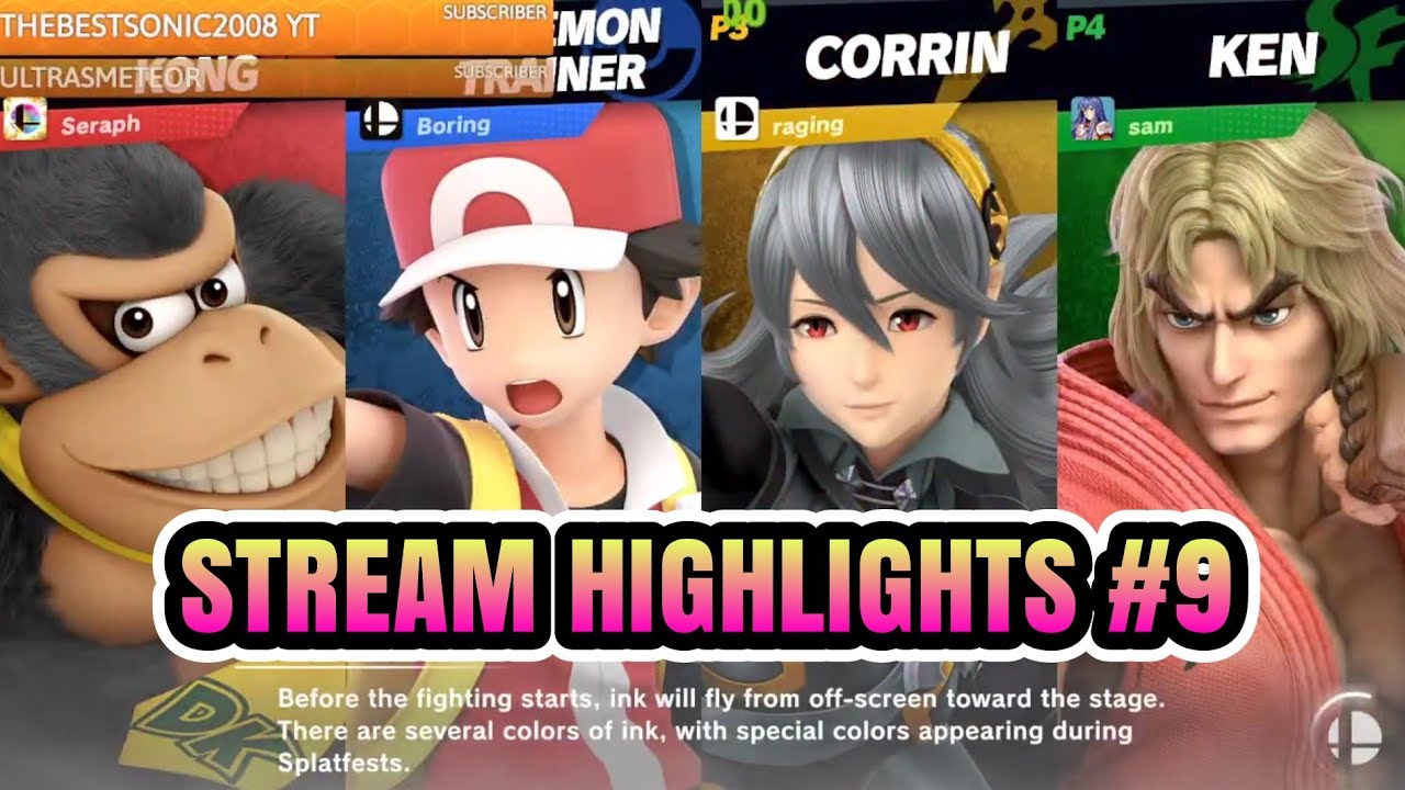 Smash Ultimate Live Stream Highlights #9 - YouTube