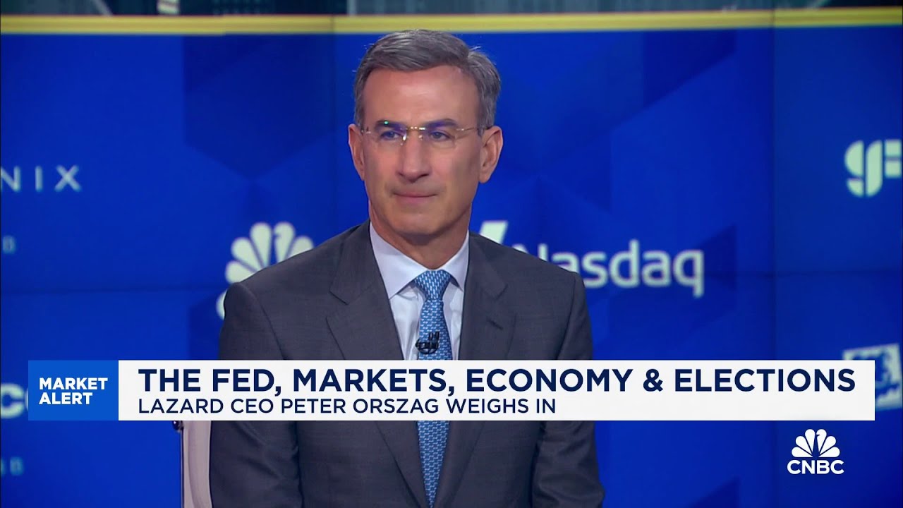 Lazard CEO Peter Orszag: Trump's election victory will be good for our ...