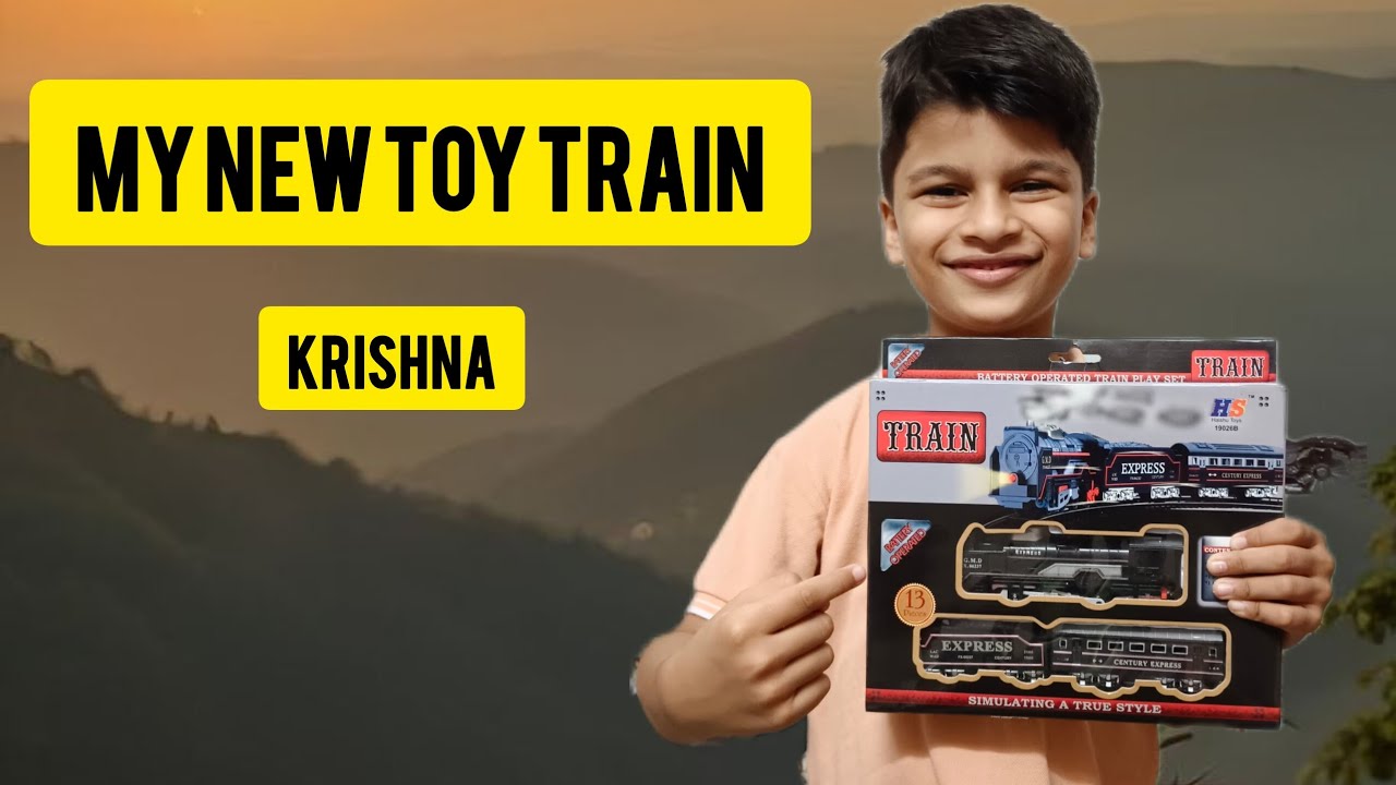 My New Toy Train .. #toytrain - YouTube