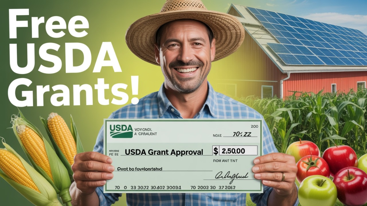 Top USDA Grants for Farmers : Don’t Miss Out on FREE Money - YouTube